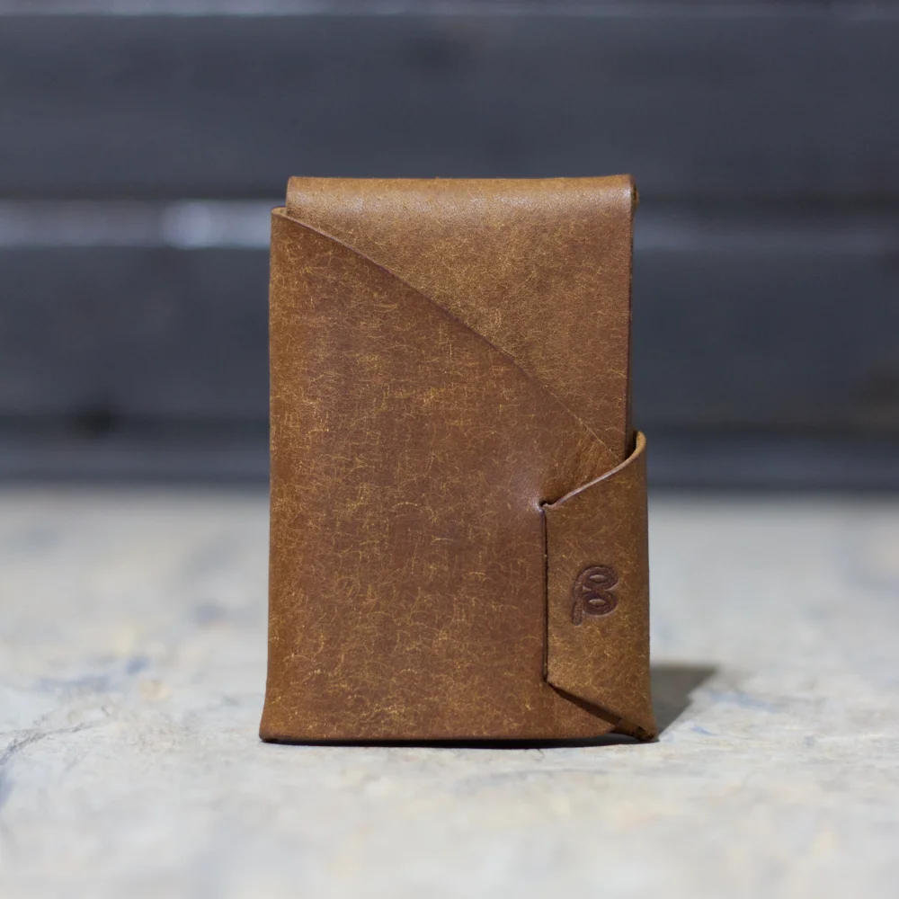 Stratus - Stitchless Vertical Folded Card Wallet - EpirumLeather